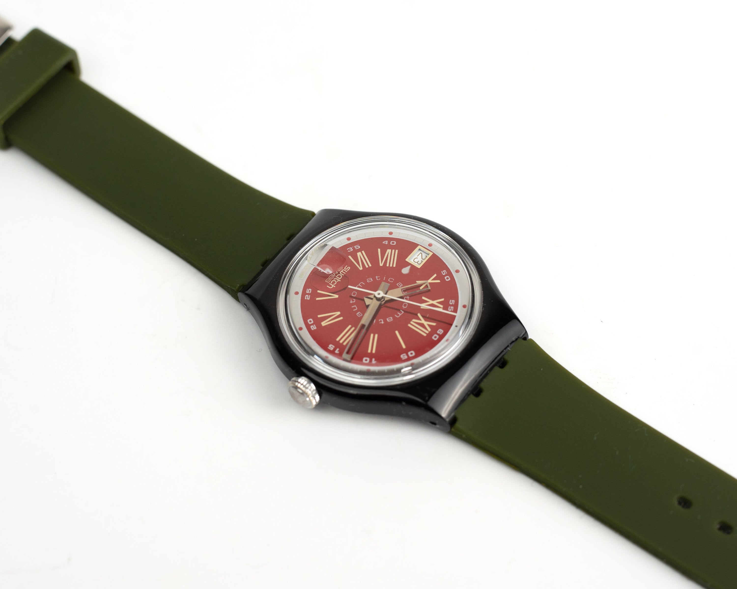 Swatch Automatic 23 Jewels Vintage Wrist Watch - Etsy