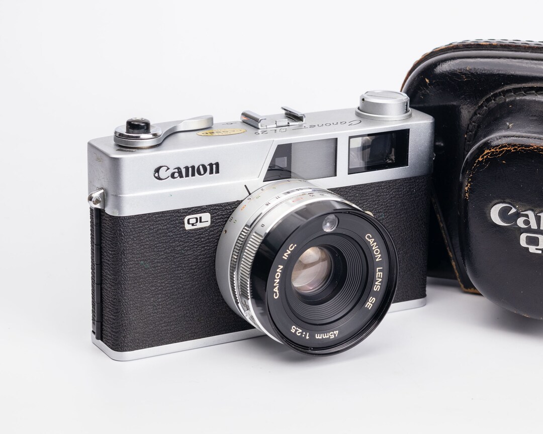 Canon Canonet QL-25 Film Camera 35mm Vintage 35mm Camera - Etsy