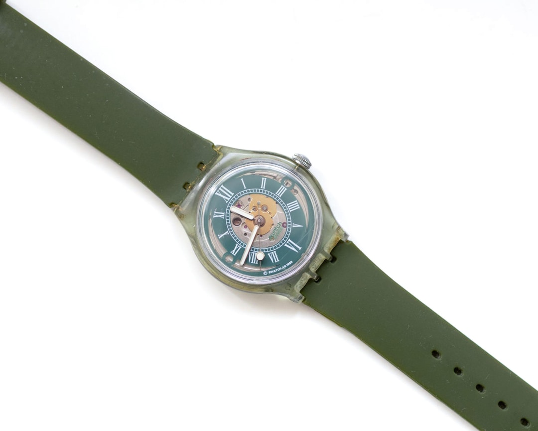 Swatch Automatic 23 Jewels Vintage Wrist Watch - Etsy