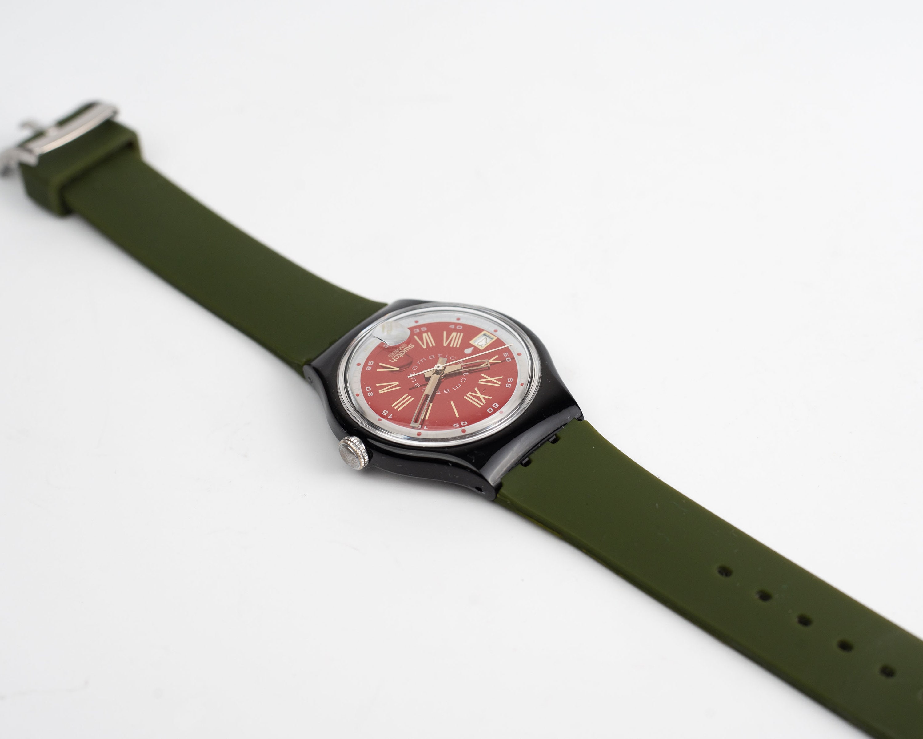 Swatch Automatic 23 Jewels Vintage Wrist Watch - Etsy