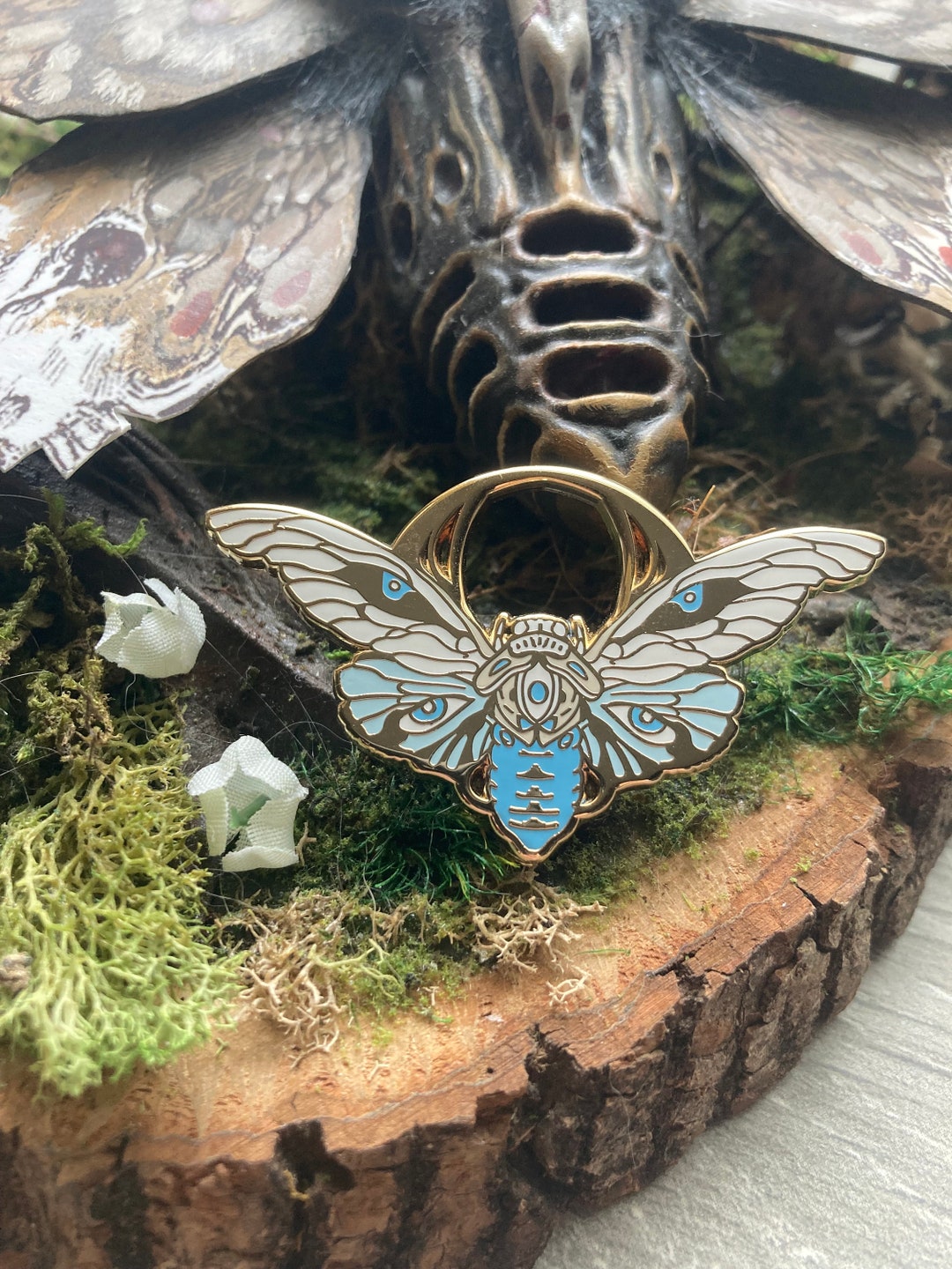 The Omen Insect Hard Enamel Pins Set - Etsy