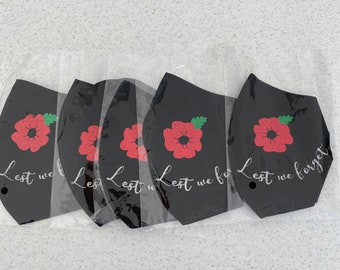 Poppy Face Mask | Etsy