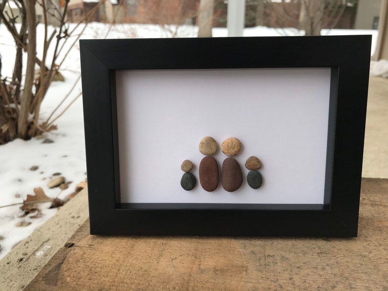 Pebble Art Family, Rock Art Family, Personalized Pebble People, Pebble ...