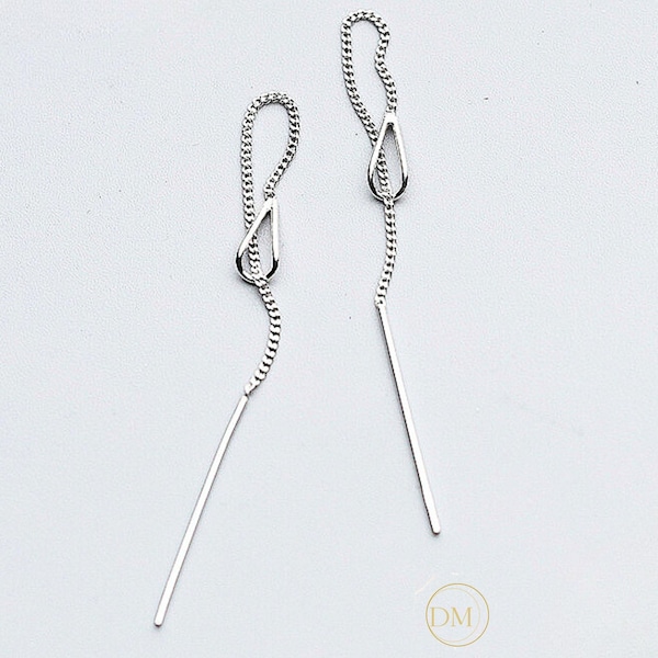 Ear Thread Earrings - Etsy