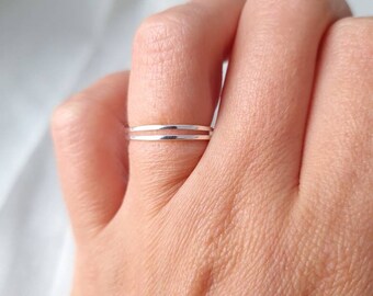 Fine Silver Ring | Etsy