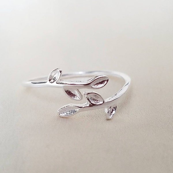 Leaf Ring - Etsy