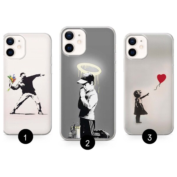 Banksy Phone Case - Etsy