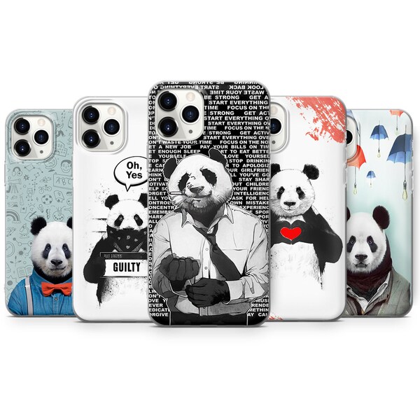 Panda iPhone Case - Etsy