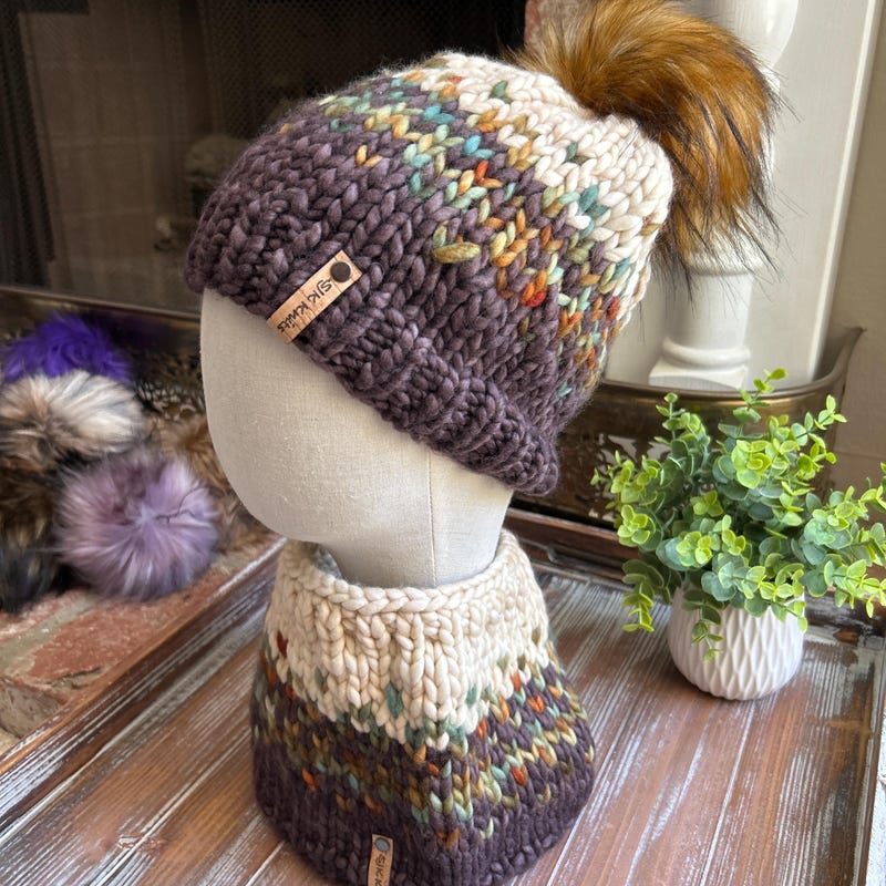 Hand Knit Hat - Etsy