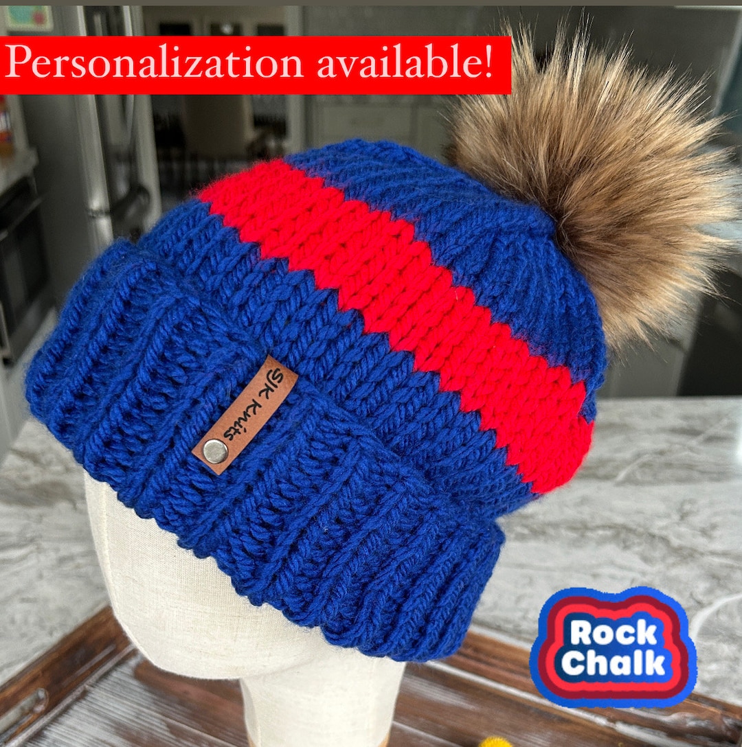 KANSAS Taylor’s 87 Hat (custom Order)/ Taylor’s 87 Beanie / Crimson ...
