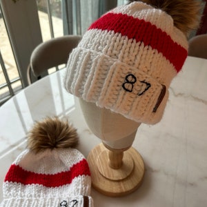 Taylor’s 87 Hat (custom Order)/ Taylor’s 87 Beanie / Chiefs Hat ...