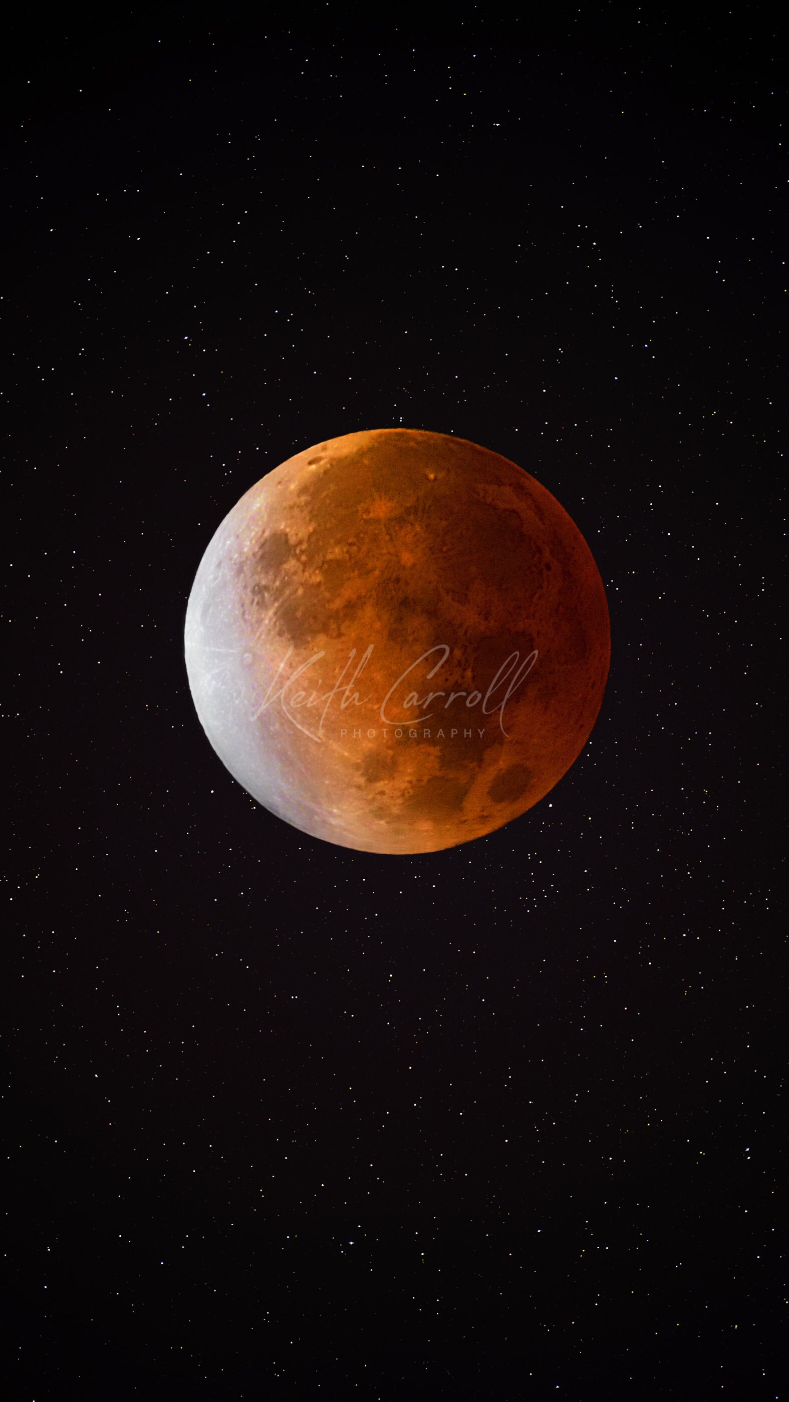 Lunar Eclipse 2021--3:2 Aspect Ratio--blood Moon--full Moon--digital ...