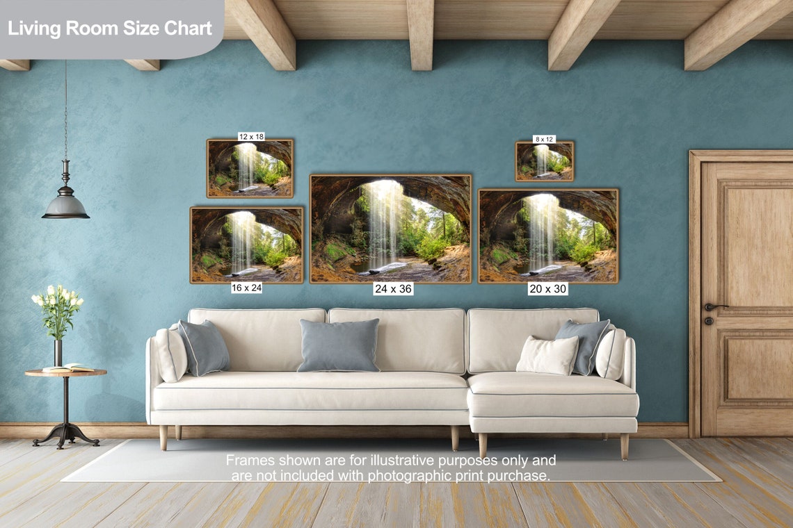 Behind Northrup Falls at Colditz Cove State Natural Area in Tennessee ...