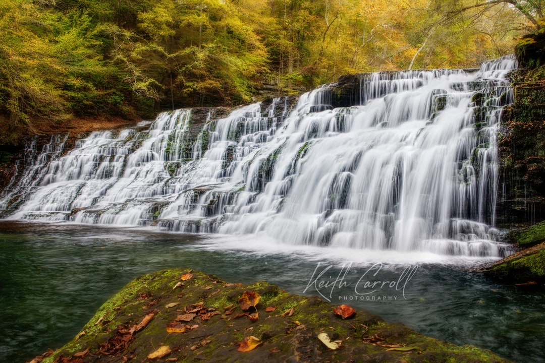 Rutledge Falls Tennessee Photograph, Fall/autumn Landscape Photography ...