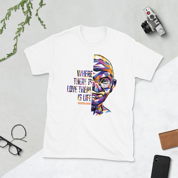 Mahatma Gandhi T Shirts - Etsy