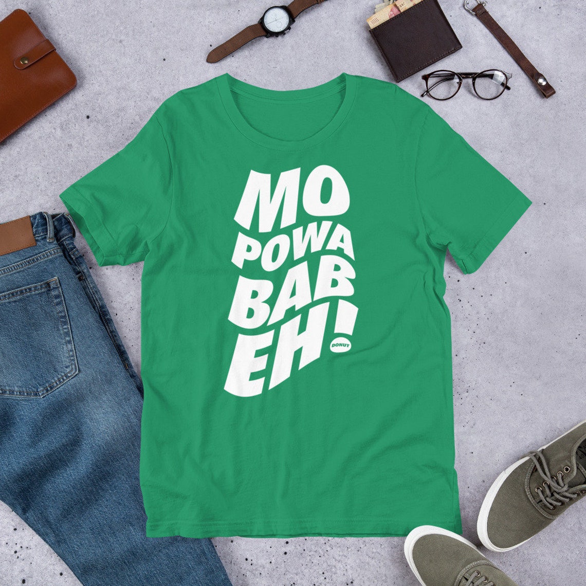 Mo Powa Babeh (more Power Baby) Donut - Unisex T-shirt - Etsy