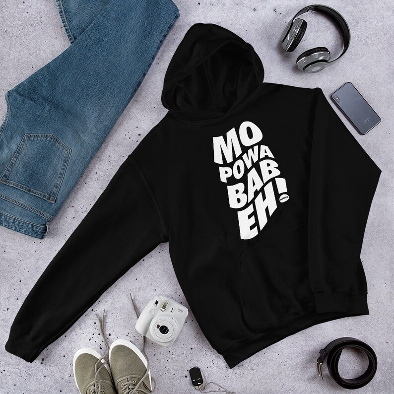 Mo Powa Babeh (more Power Baby) Donut - Unisex Hoodie - Etsy