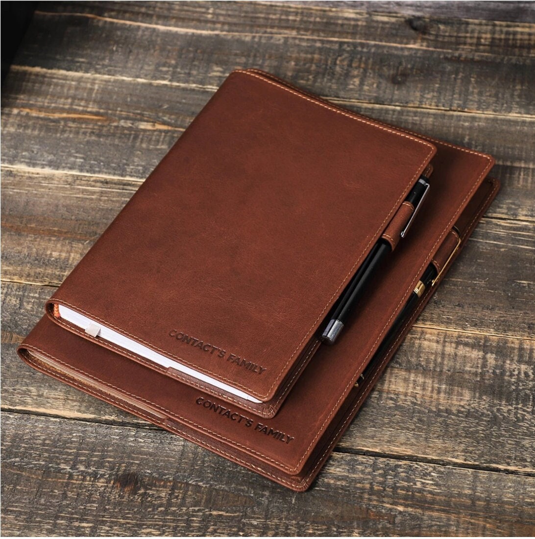 100% Genuine Leather Hand-stitched Handmade Vintage Book | Etsy UK