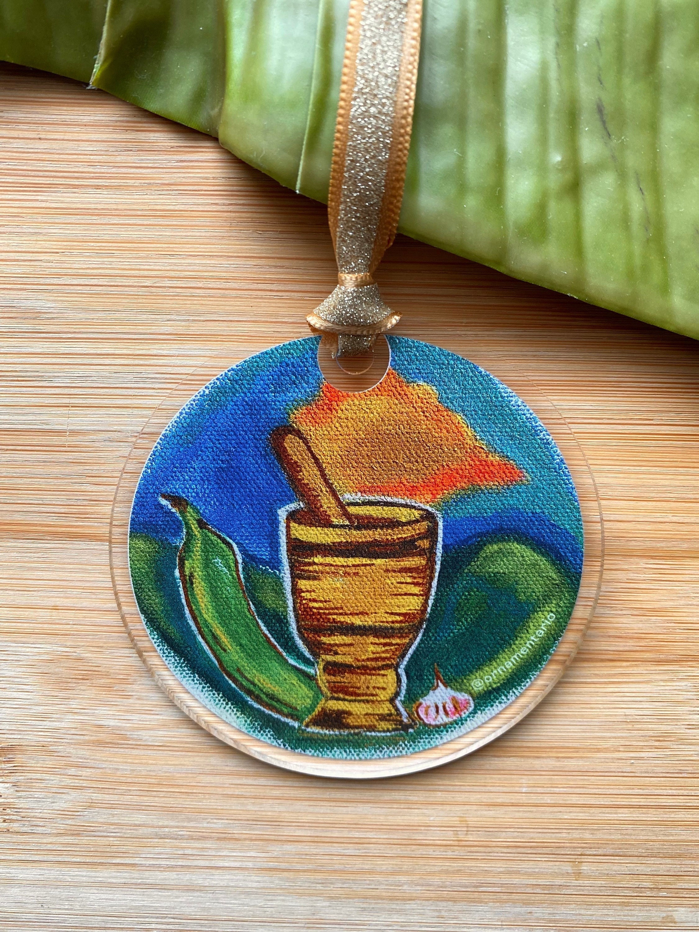 Pilon for Mofongo Puerto Rico Ornament for Christmas Tree - Etsy