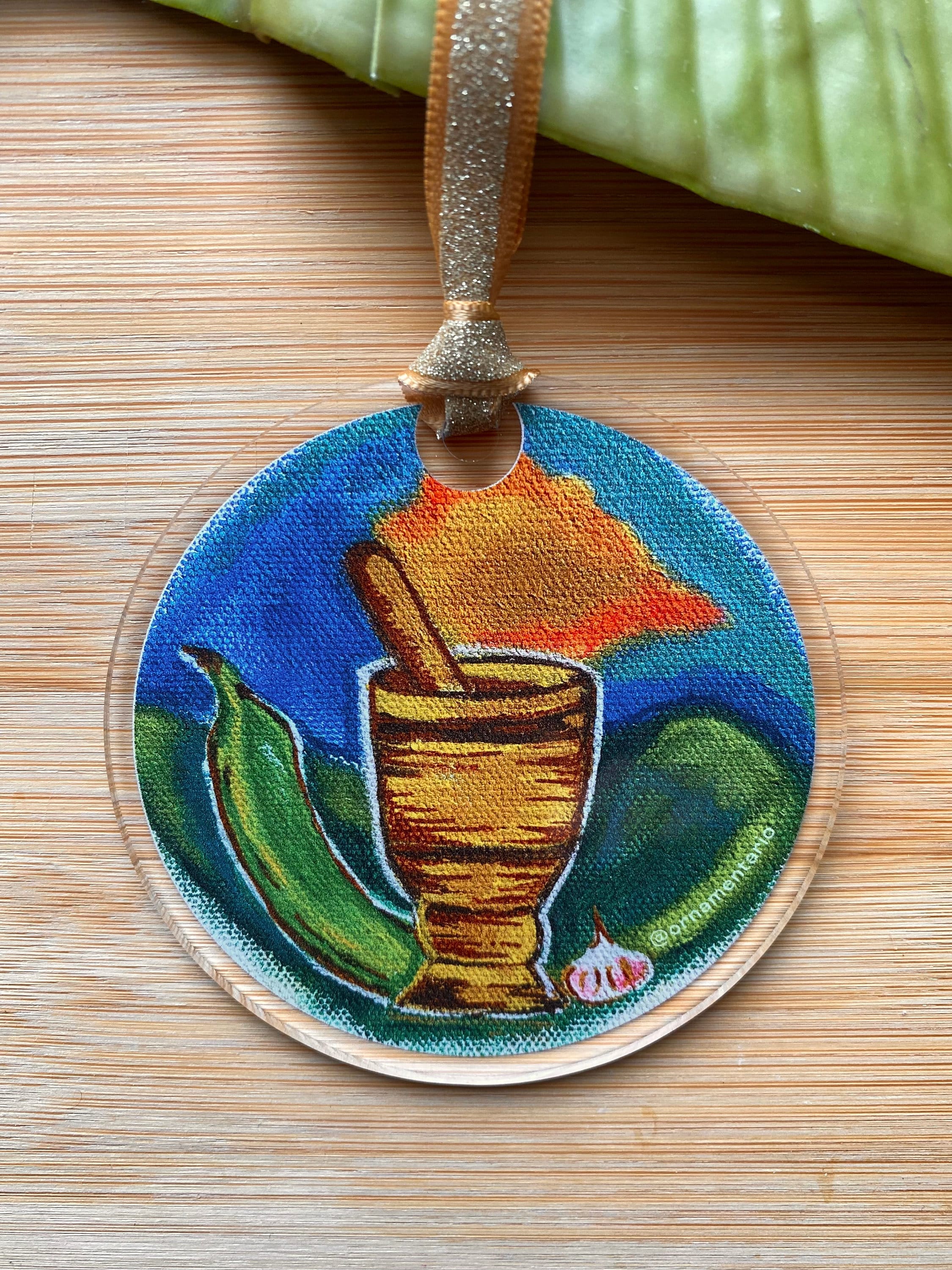 Pilon for Mofongo Puerto Rico Ornament for Christmas Tree - Etsy