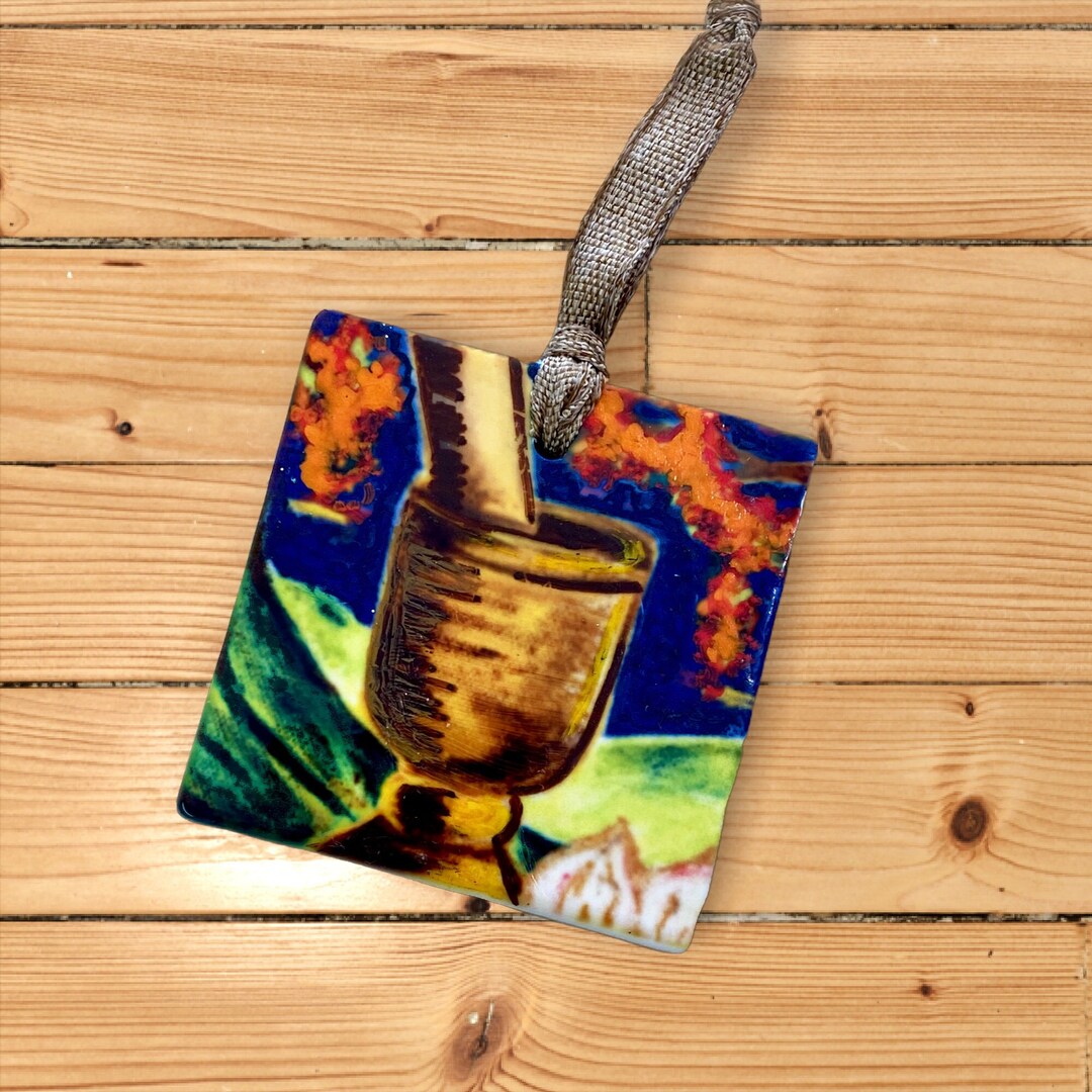 Puerto Rican Pilon Ceramic Ornament Handcrafted Art by Aileen Rosario ...