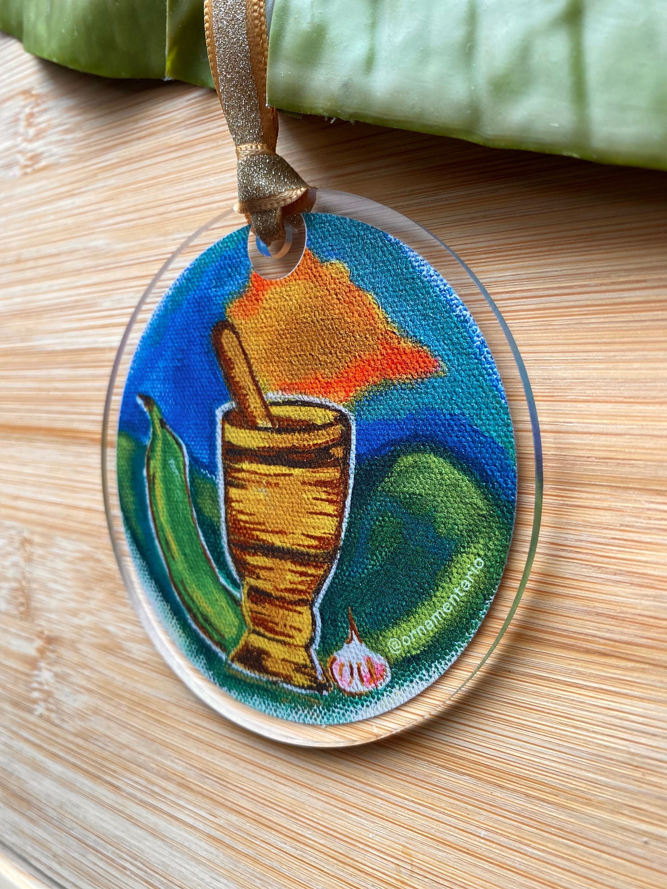 Pilon for Mofongo Puerto Rico Ornament for Christmas Tree - Etsy