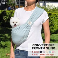 Critter Cuddler™ Small Animal Bonding Sling Pet Carrier | Handsfree ...