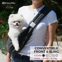 Critter Cuddler™ Small Animal Bonding Sling Pet Carrier | Handsfree ...
