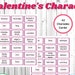 Valentine's Game Charades Instant Download. 42 Printable Game Cards ...