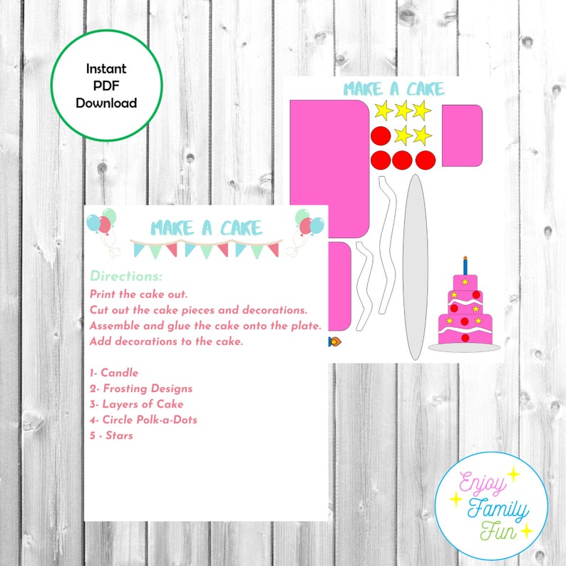 Birthday Scavenger Hunt-find the Clues and Solve the Puzzle or Activity ...