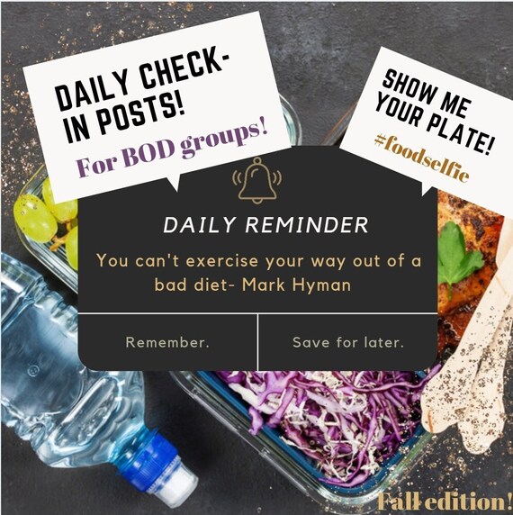 Daily Check-in Graphics for TBB Coaches 8 Pre-made Templates - Etsy