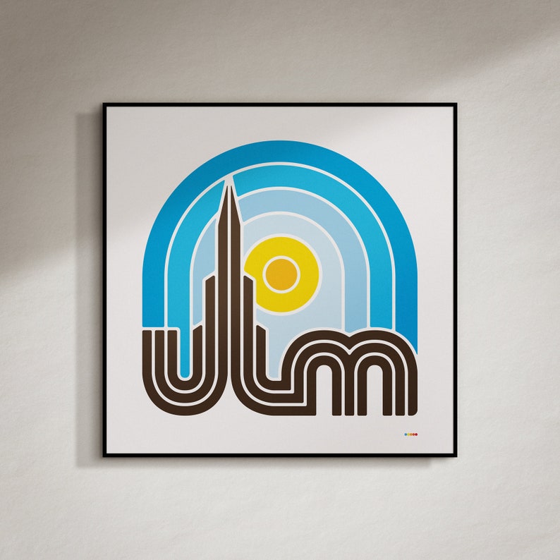 Ulm day Square Poster - Etsy