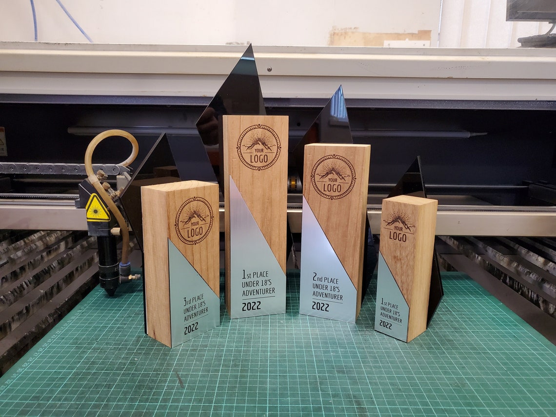 Personalised Wooden Trophy Kite Award Personalized Bespoke - Etsy