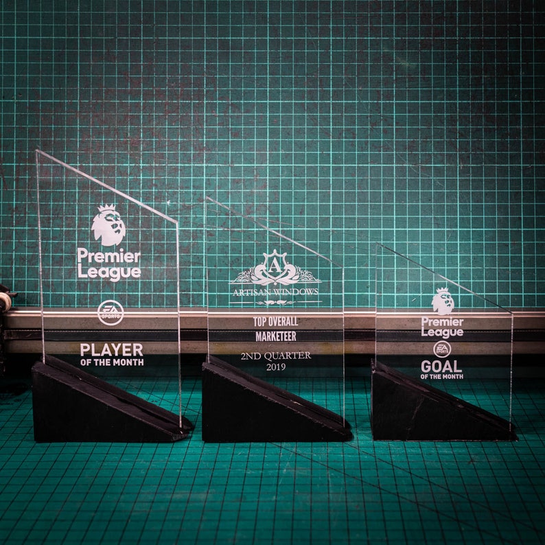 Personalised Trophy Slate Pinnacle Award Personalized Bespoke | Etsy