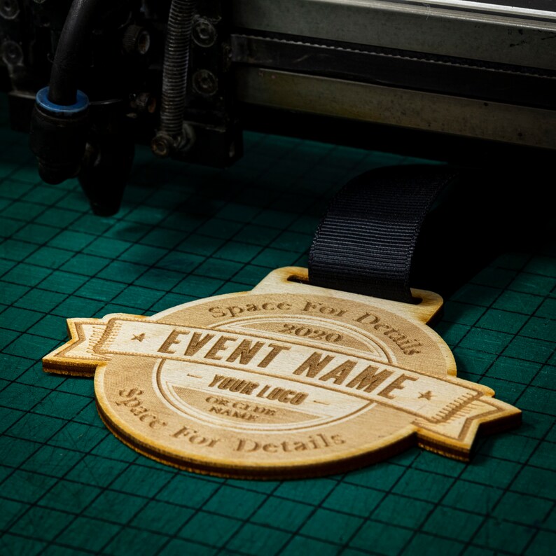 Personalised Wooden Medal Design 2 Sport Custom Medals Race - Etsy
