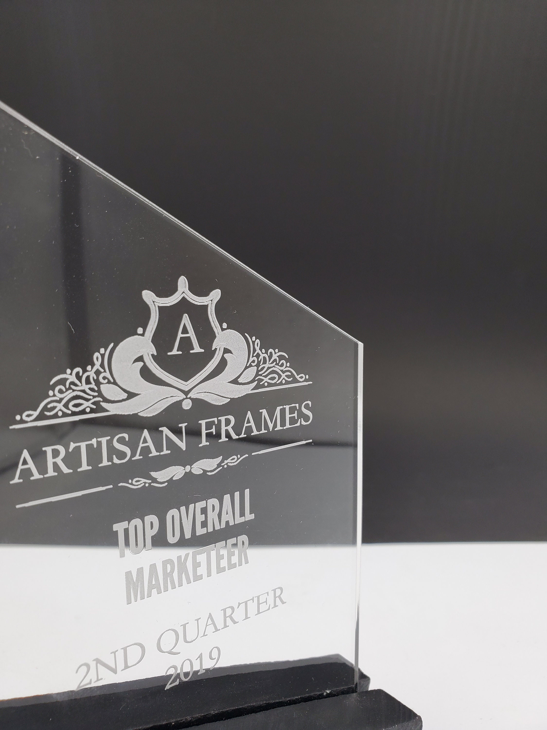 Personalised Trophy Slate Pinnacle Award Personalized Bespoke - Etsy UK