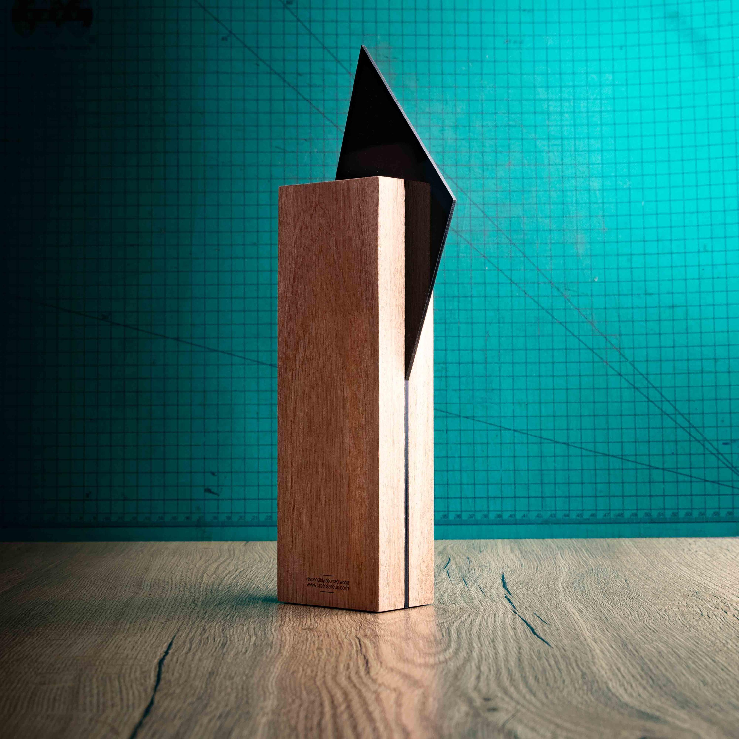 Personalised Wooden Trophy Kite Award Personalized Bespoke Design ...