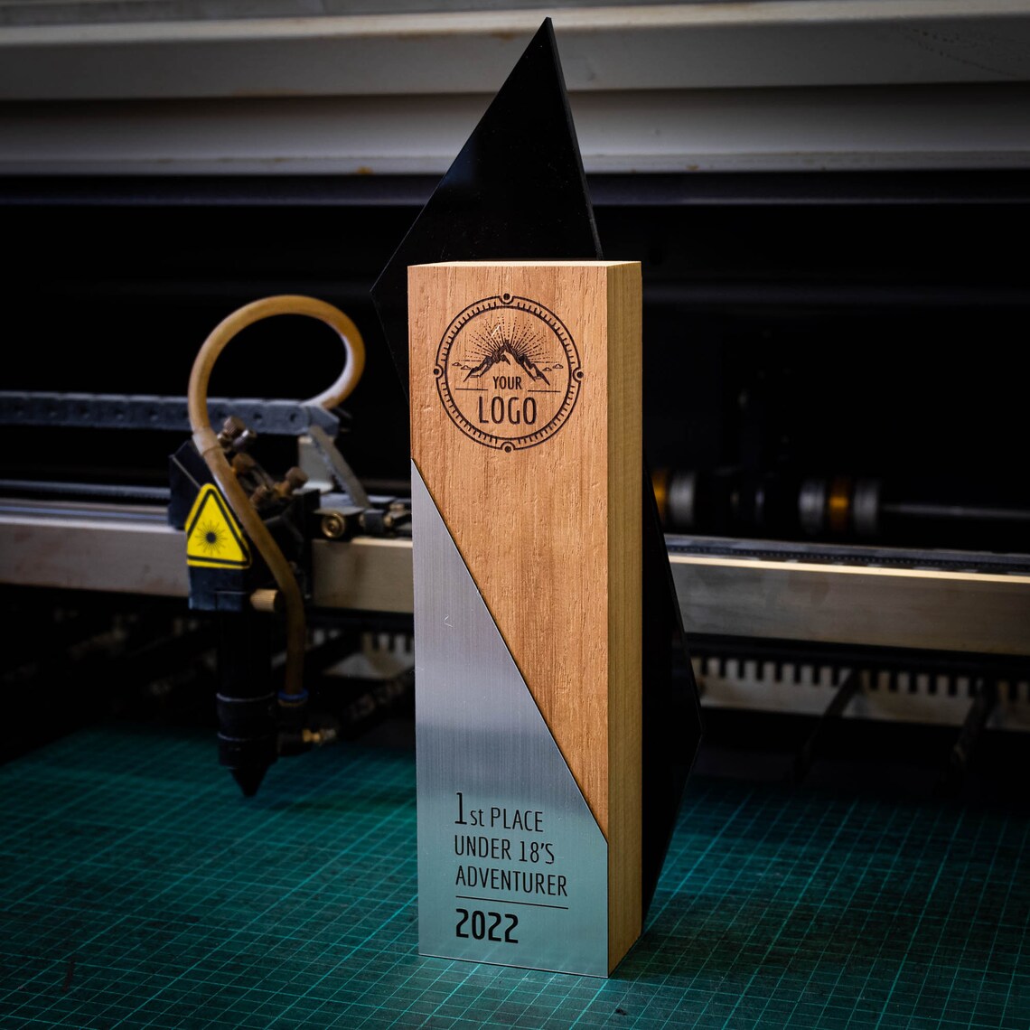 Personalised Wooden Trophy Kite Award Personalized Bespoke - Etsy