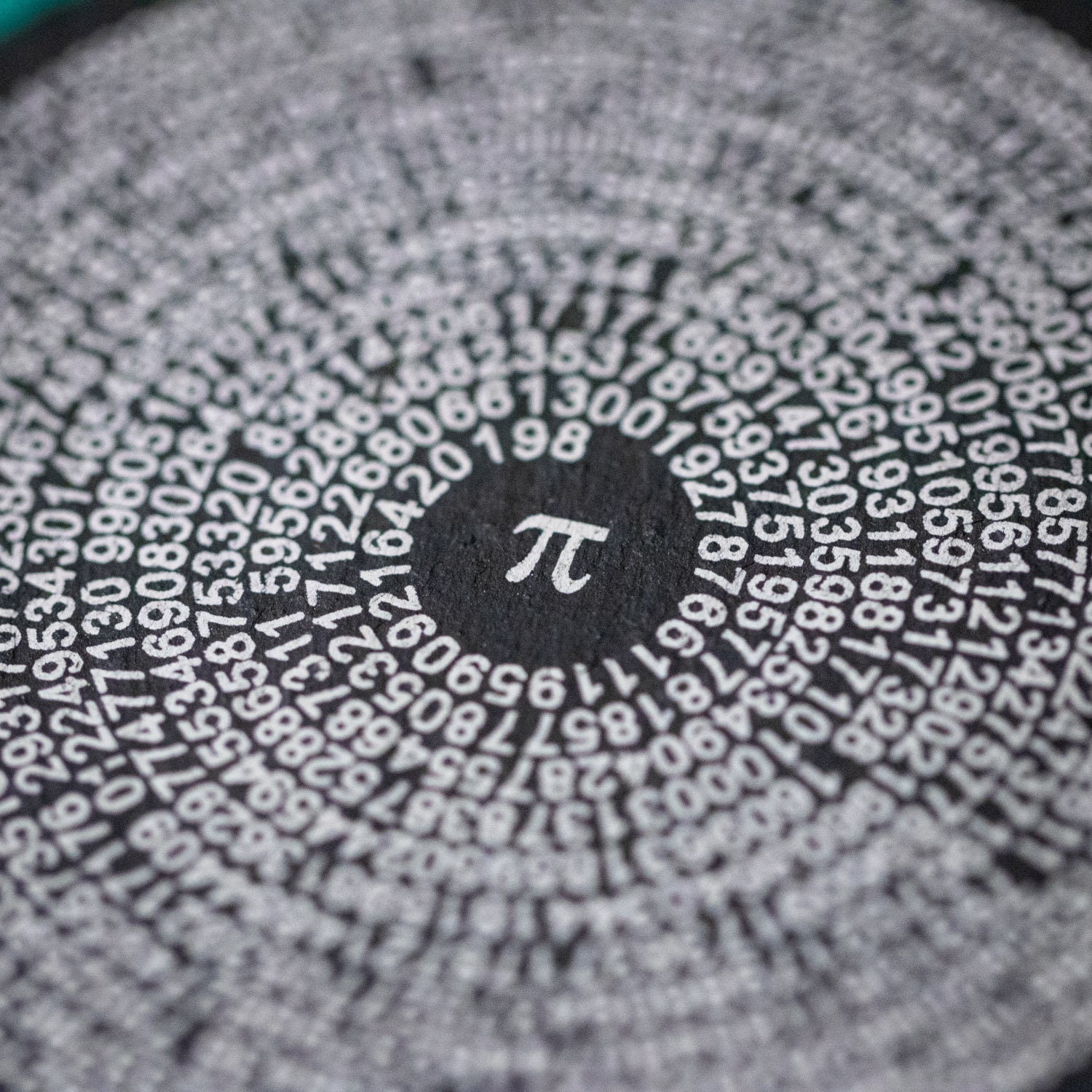 Welsh Slate Pi to 500 Decimal Places Coaster Unique Gift Maths - Etsy