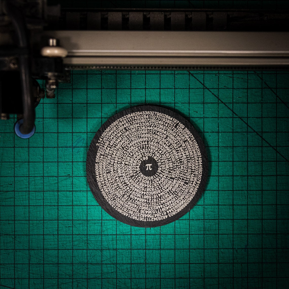 Welsh Slate Pi to 500 Decimal Places Coaster Unique Gift Maths - Etsy