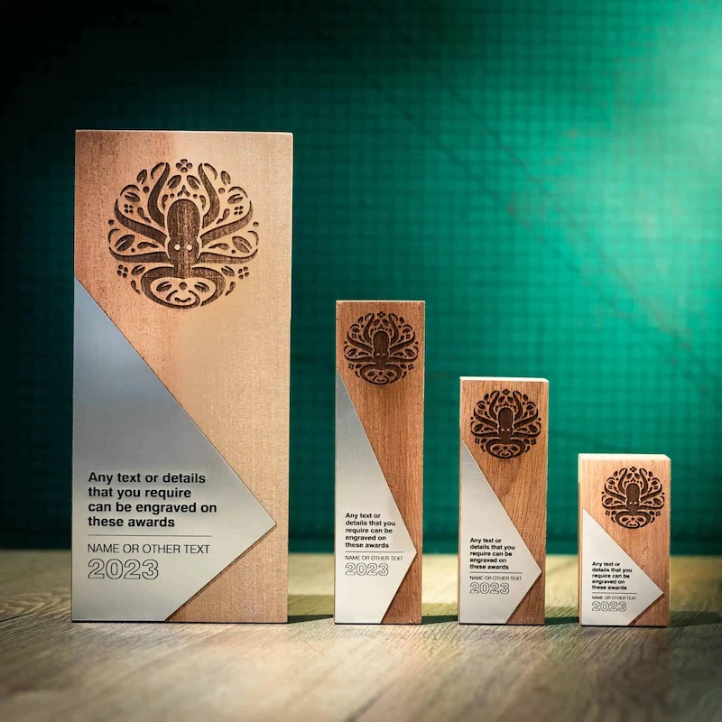 Wood Running Trophy - Etsy UK