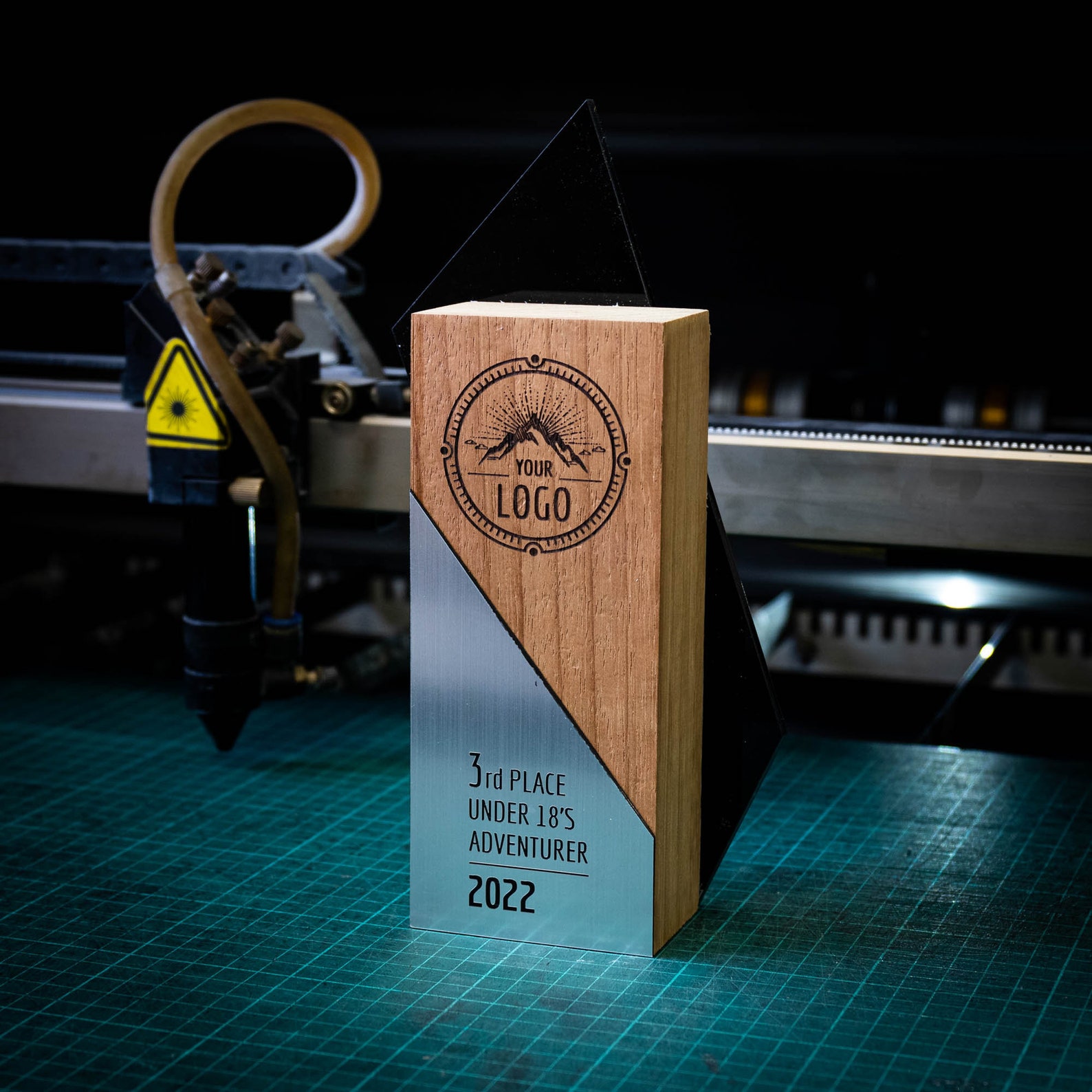 Personalised Wooden Trophy Kite Award Personalized Bespoke - Etsy