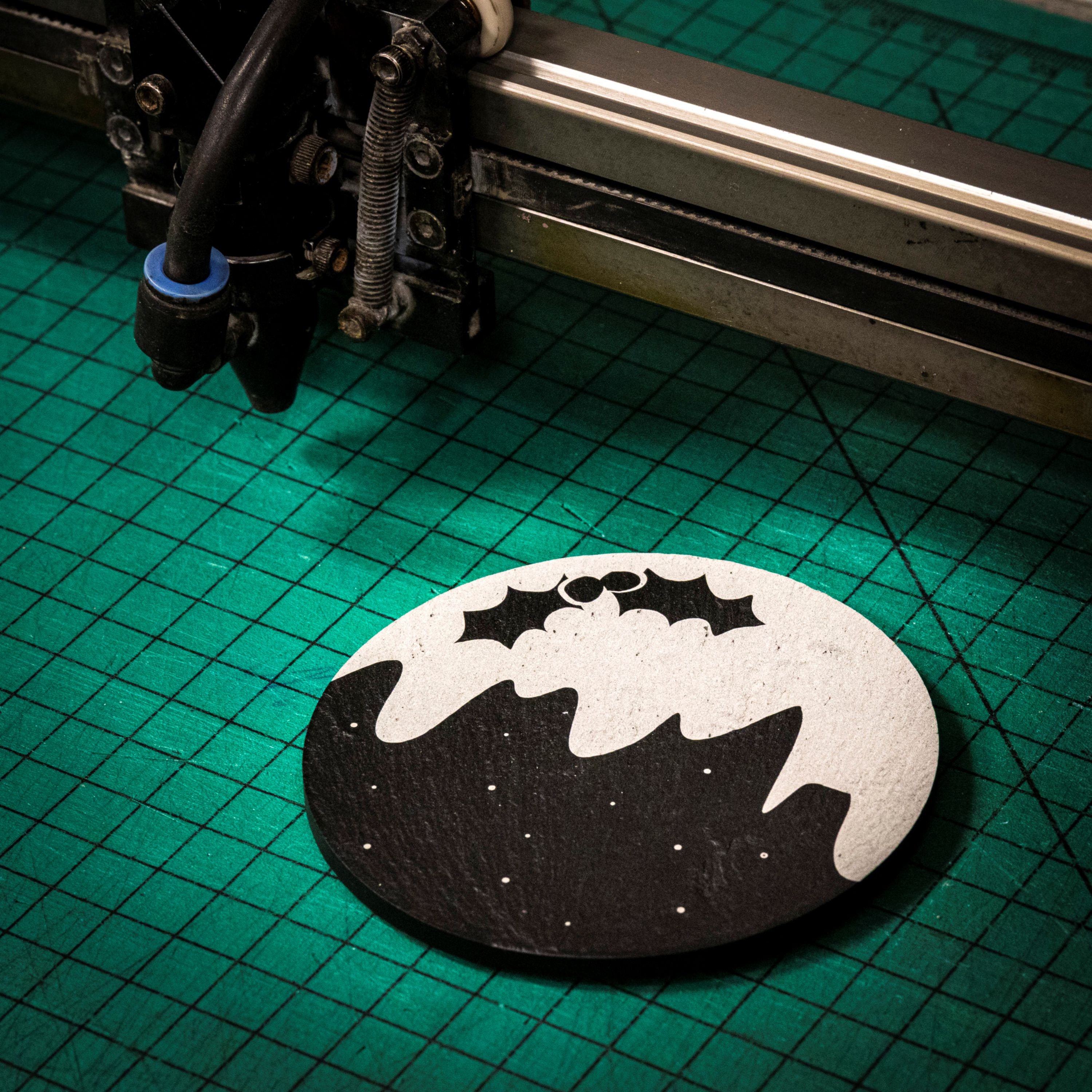 Welsh Slate Christmas Coaster Welsh Language Gift Xmas Nadolig Llawen ...