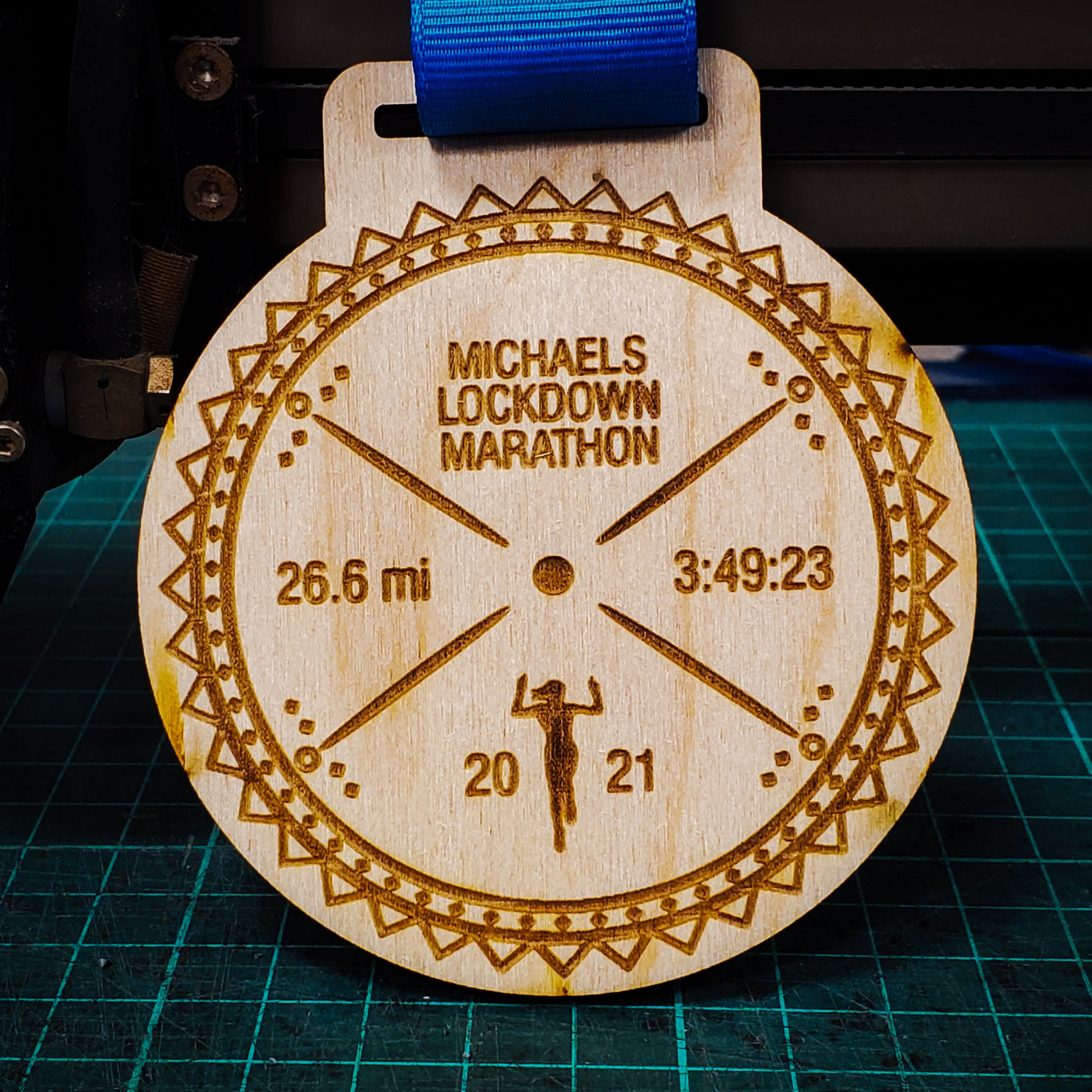 Personalised Wooden Medal 11 Sport Custom Medals Race Award | Etsy