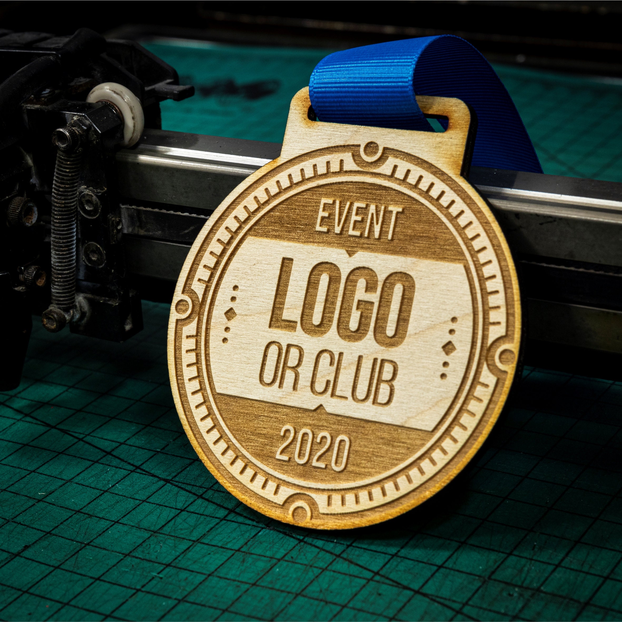 Personalised Wooden Medal Design 8 Sport Custom Medals Race | Etsy