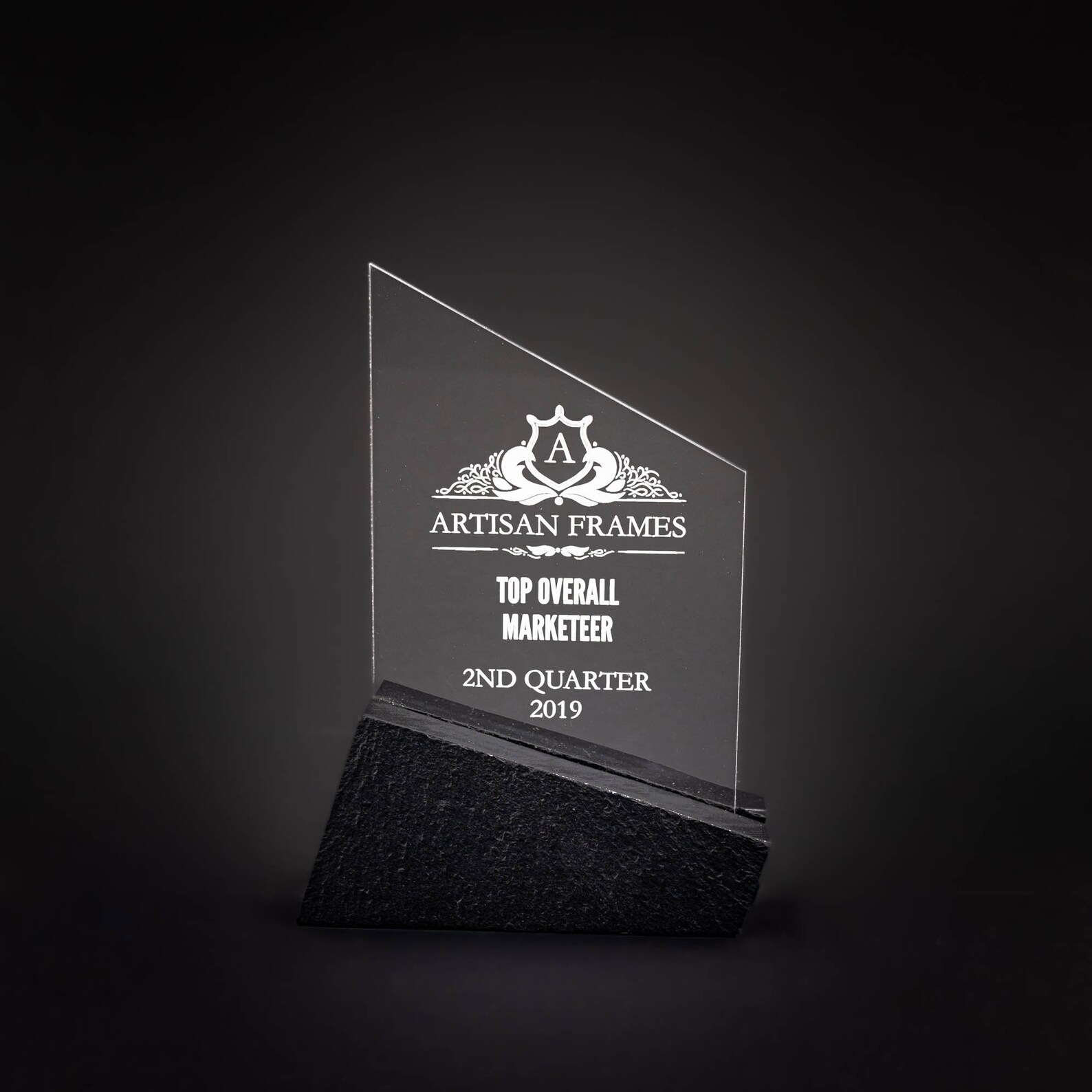 Personalised Trophy Slate Pinnacle Award Personalized Bespoke - Etsy