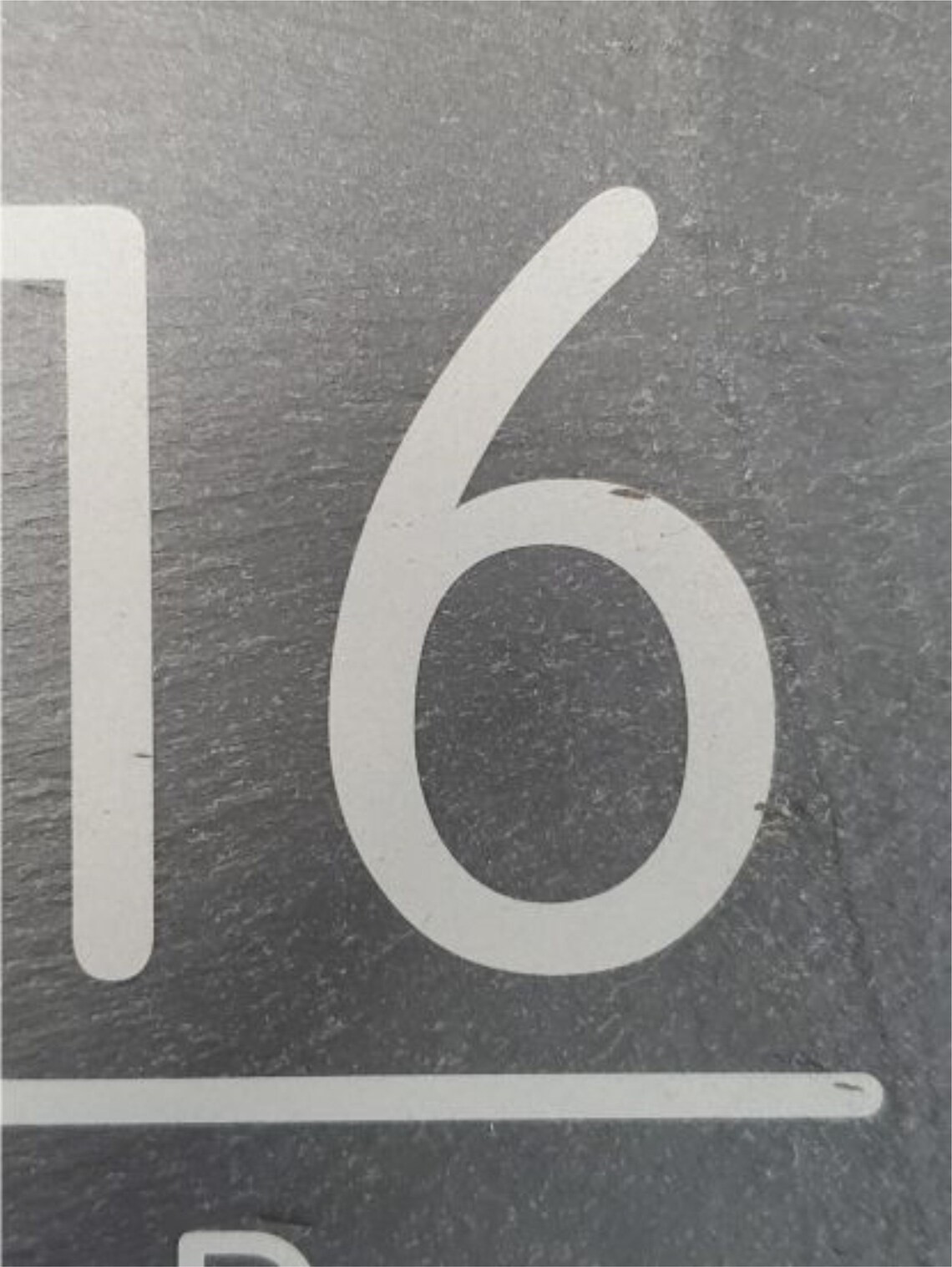 Welsh Slate House Sign Plaque Door Number Engraved Black Quality Gate ...