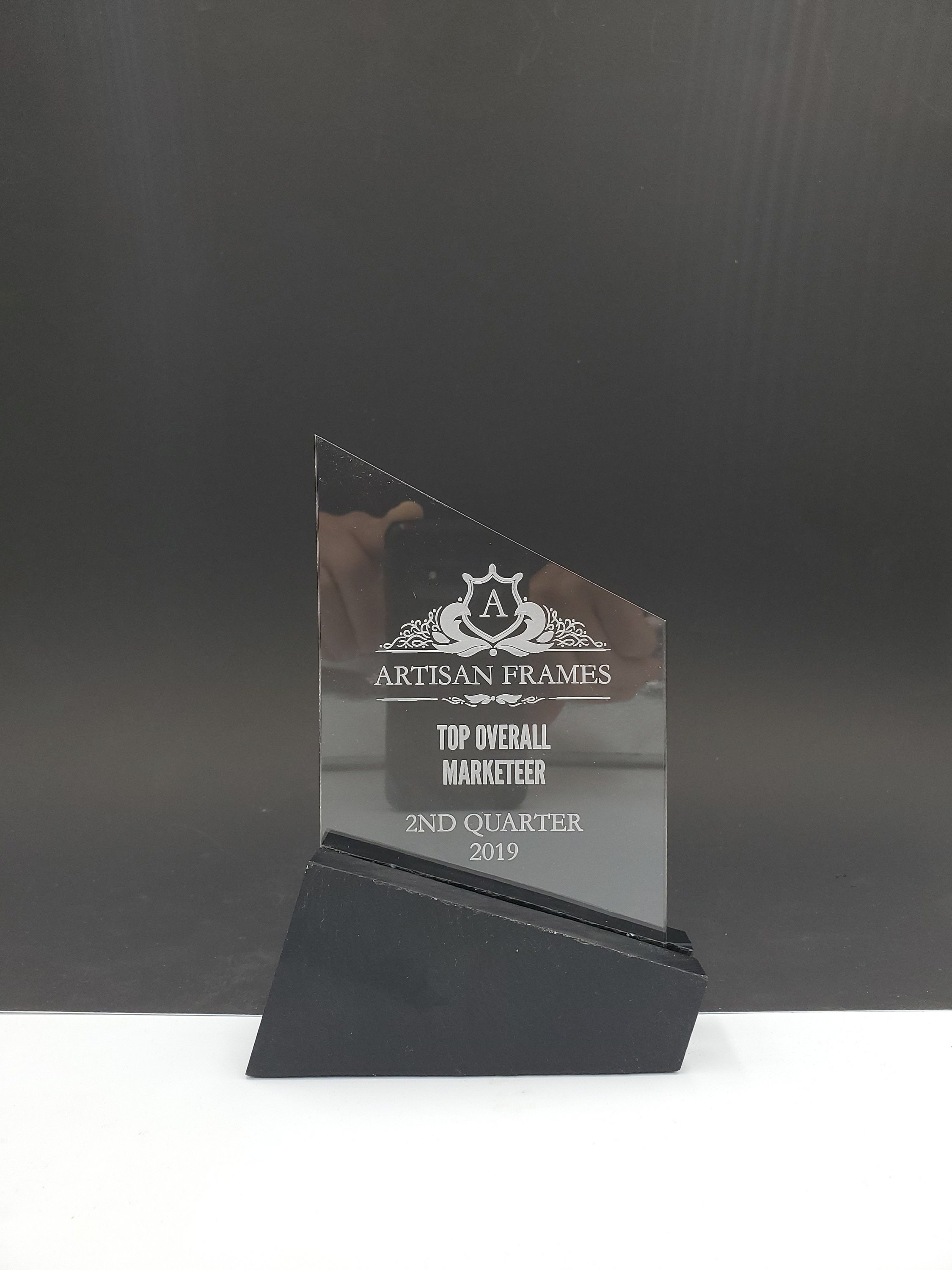 Personalised Trophy Slate Pinnacle Award Personalized Bespoke - Etsy