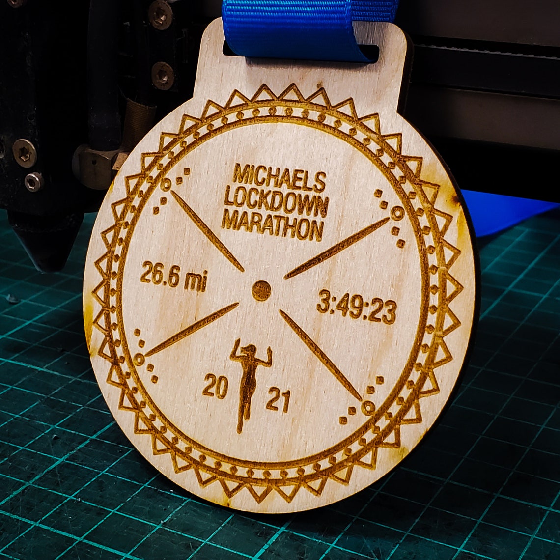 Personalised Wooden Medal 11 Sport Custom Medals Race Award - Etsy