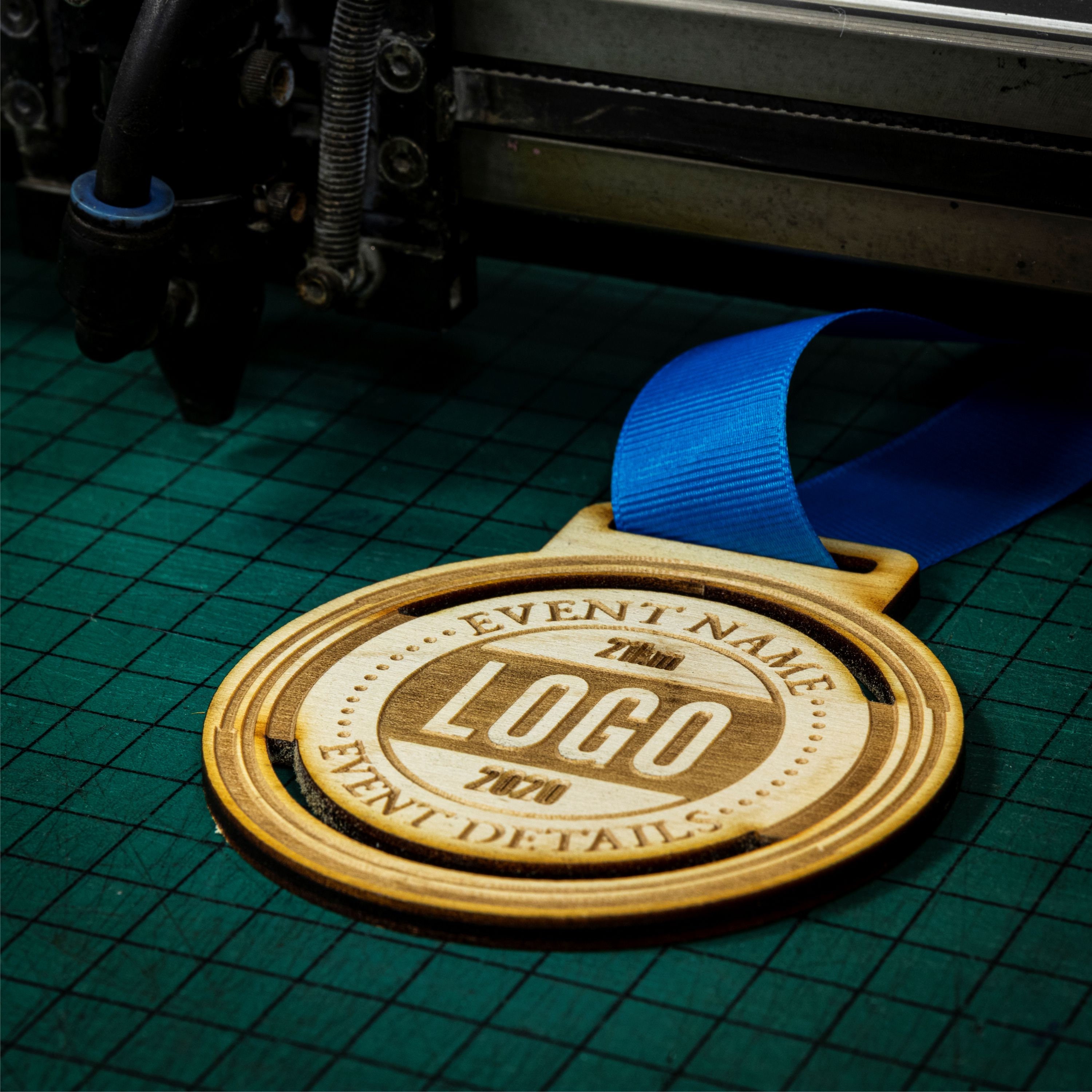 Personalised Wooden Medal Design 7 Sport Custom Medals Race - Etsy